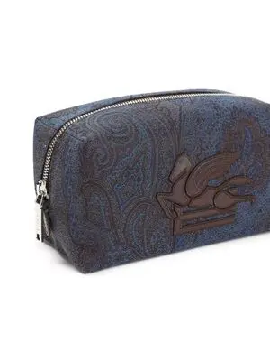 Etro Pegaso-appliqué Wash Bag