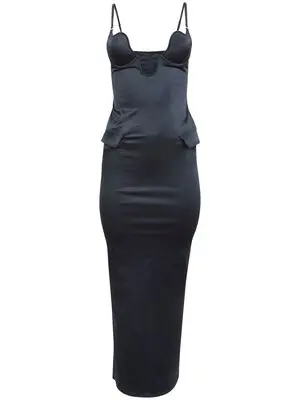 Fleur Du Mal Slit Cocktail Dresses
