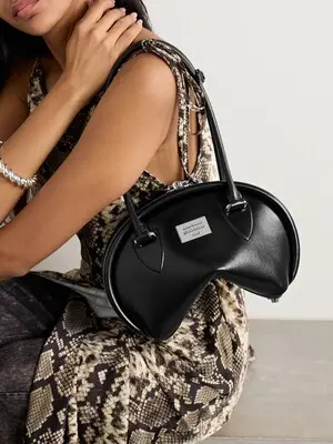 Acne Studios Bowlina Leather Shoulder Bag