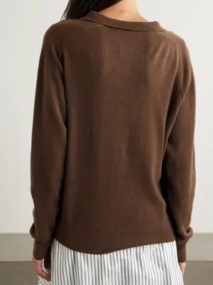 Eterne Brady Cashmere Polo Sweater