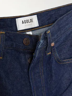 AGOLDE Kelly Mid-rise Straight-leg Jeans