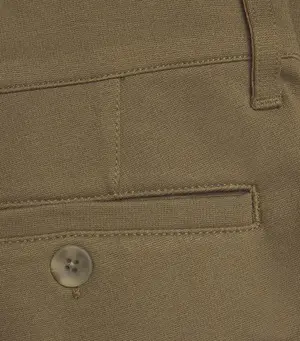 Paige Stafford Chinos In Transcends Knit - Brown
