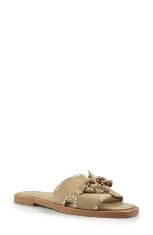 ZIGI Nerano Slide Sandal By - Natural