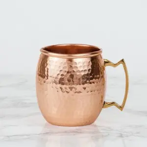 TWINE Hammered Moscow Mule Mug