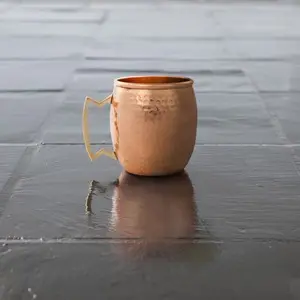 TWINE Hammered Moscow Mule Mug