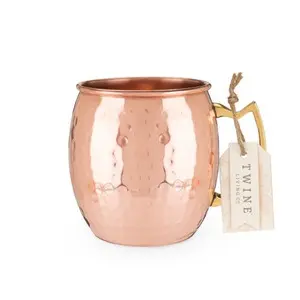 TWINE Hammered Moscow Mule Mug