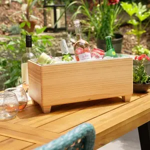TWINE Wooden Beverage Tub