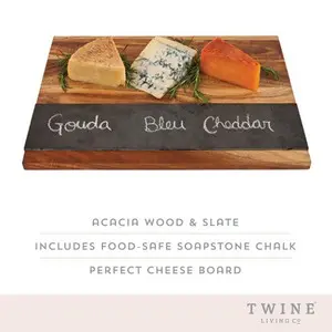 TWINE Slate Cheese Board