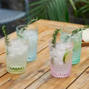 TWINE Shatterproof Acrylic Embossed Tumblers