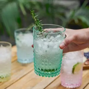 TWINE Shatterproof Acrylic Embossed Tumblers