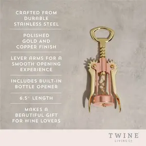 TWINE Winged Corkscrew