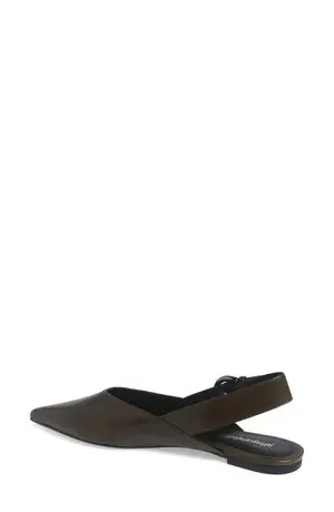 Jeffrey Campbell Scone Slingback Flats - Khaki