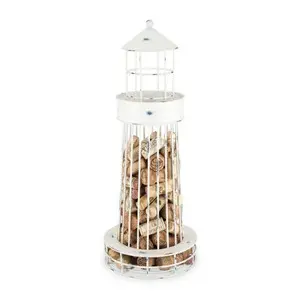 TWINE Lighthouse Cork Holder - White