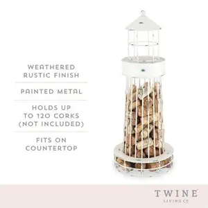 TWINE Lighthouse Cork Holder