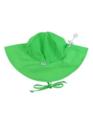 RUFFLEBUTTS Upf 50+ Sun Protective Hat - Neon Lime