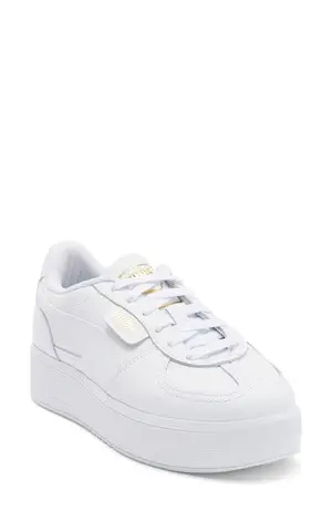 PUMA Palermo Elevata Platform Sneakers - Puma White