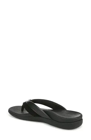 Vionic Shore Flip Flop - Black