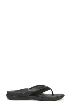 Vionic Shore Flip Flop - Black