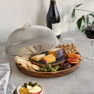 TWINE Modern Manor Cheese Board With Dome