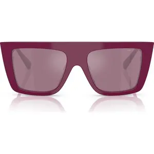 JIMMY CHOO Jimmy Choo 52mm Rectangular Sunglasses Violet