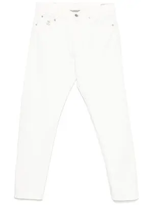Brunello Cucinelli Straight-leg Jeans - White