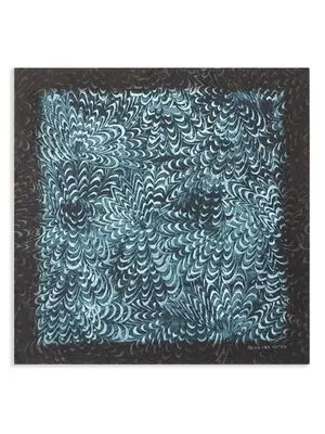 Dries Van Noten Silk Pocket Square