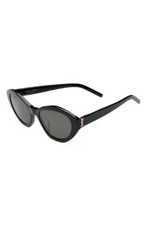 Saint Laurent 54mm Irregular Cat Eye Sunglasses
