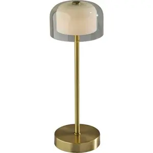 ADESSO Benji Cordless Led Lamp - Antique Brass