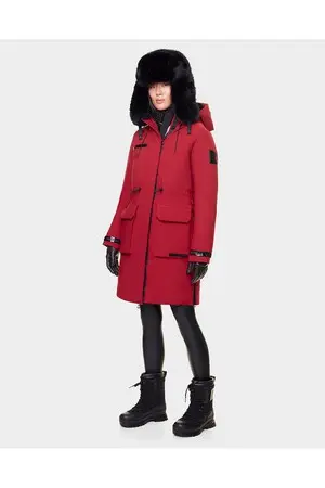 Rudsak Long Down-Filled Parka - Multicolor
