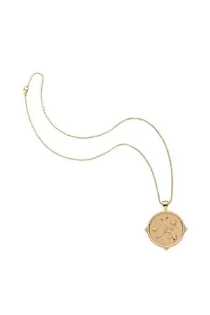 JANE WIN Grace Jw Original Pendant Coin - Gold