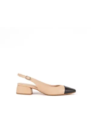 Menina Step Mid Heel Pumps