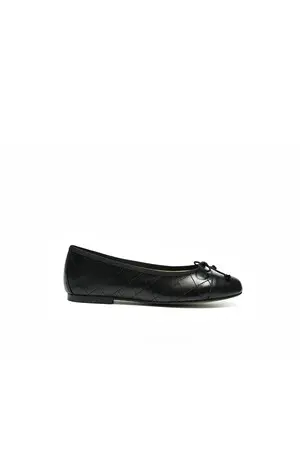MENINA STEP Chester All Ballet Flat - Black