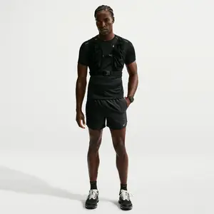 Nike Stride Dri-fit 5" Brief-lined Running Shorts - Black