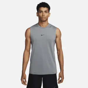 Nike Pro Dri-fit Slim Sleeveless Top - Grey