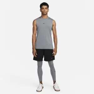 Nike Pro Dri-fit Slim Sleeveless Top - Grey