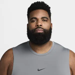 Nike Pro Dri-fit Slim Sleeveless Top - Grey