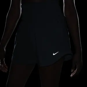 Nike One Dri-fit Ultra High-waisted 3" Brief-lined Shorts - Blue