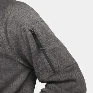 Nike Therma Therma-fit Hooded Fitness Pullover - Grey