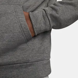 Nike Therma Therma-fit Hooded Fitness Pullover - Grey