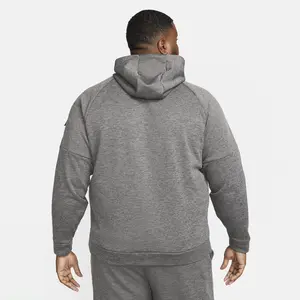 Nike Therma Therma-fit Hooded Fitness Pullover - Grey