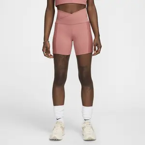 Nike One Wrap High-waisted 5" Biker Shorts