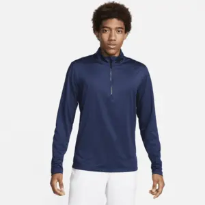 Nike Victory Dri-fit 1/2-zip Golf Top - Blue