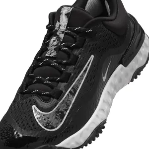 Nike Alpha Huarache Elite 4 Turf Softball Shoes - Black