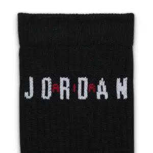 JORDAN Everyday Crew Socks - Black