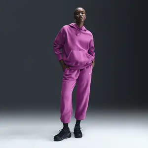 Nike Sportswear Phoenix Fleece Oversized Pullover Hoodie - Purple
