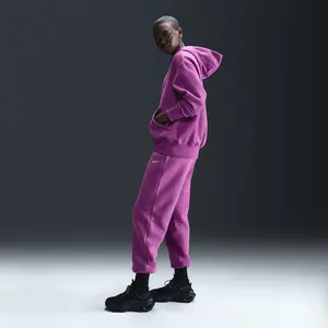 Nike Sportswear Phoenix Fleece Oversized Pullover Hoodie - Purple
