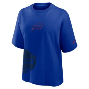 Nike Buffalo Bills Boxy Nfl T-shirt - Blue