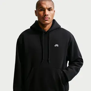 Nike Fleece Pullover Hoodie - Black