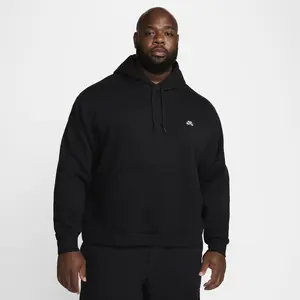 Nike Fleece Pullover Hoodie - Black