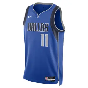 Nike Dallas Mavericks Icon Edition Dri-fit Nba Swingman Jersey - Blue